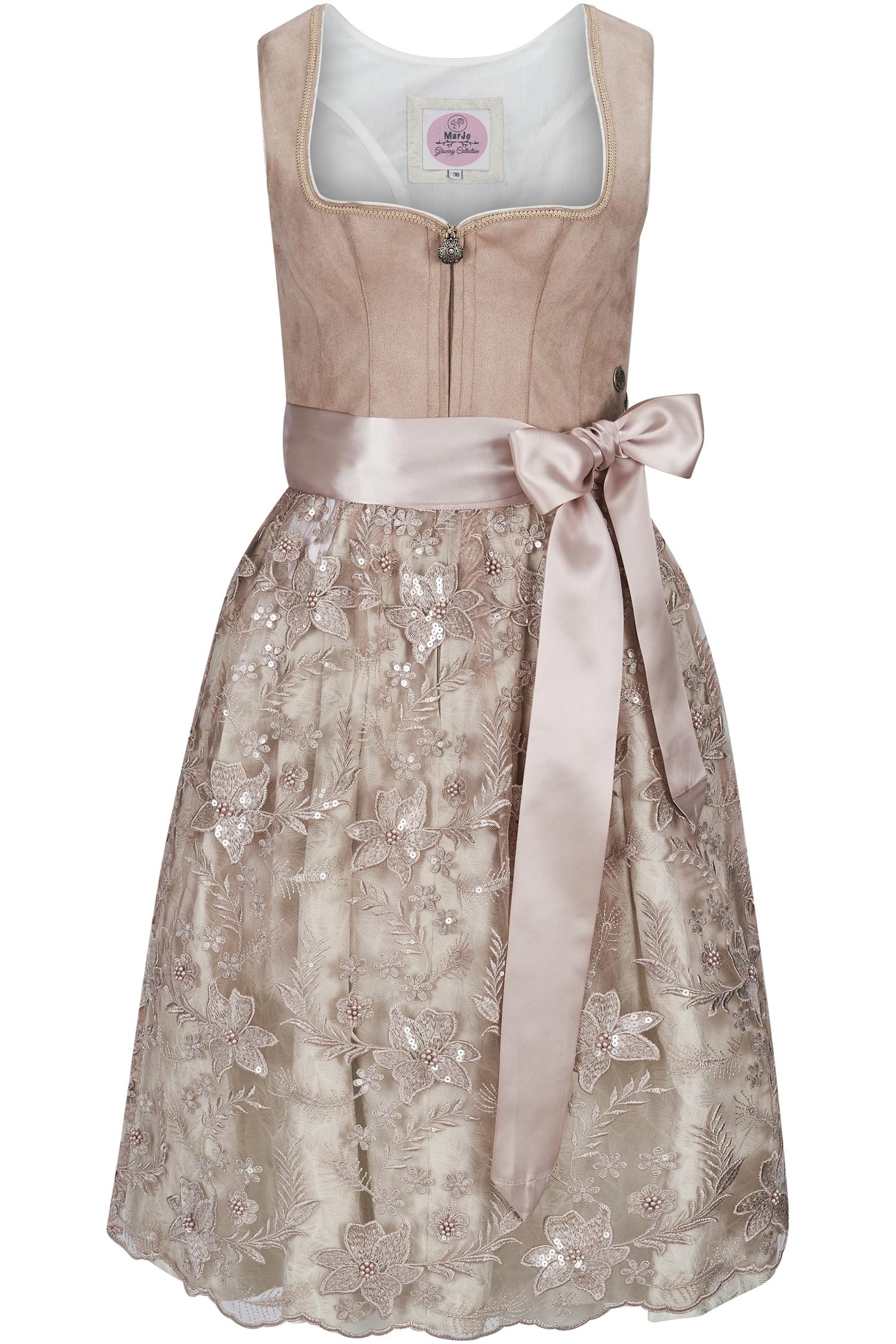 Dirndl Schongau von Marjo in Beige kaufen