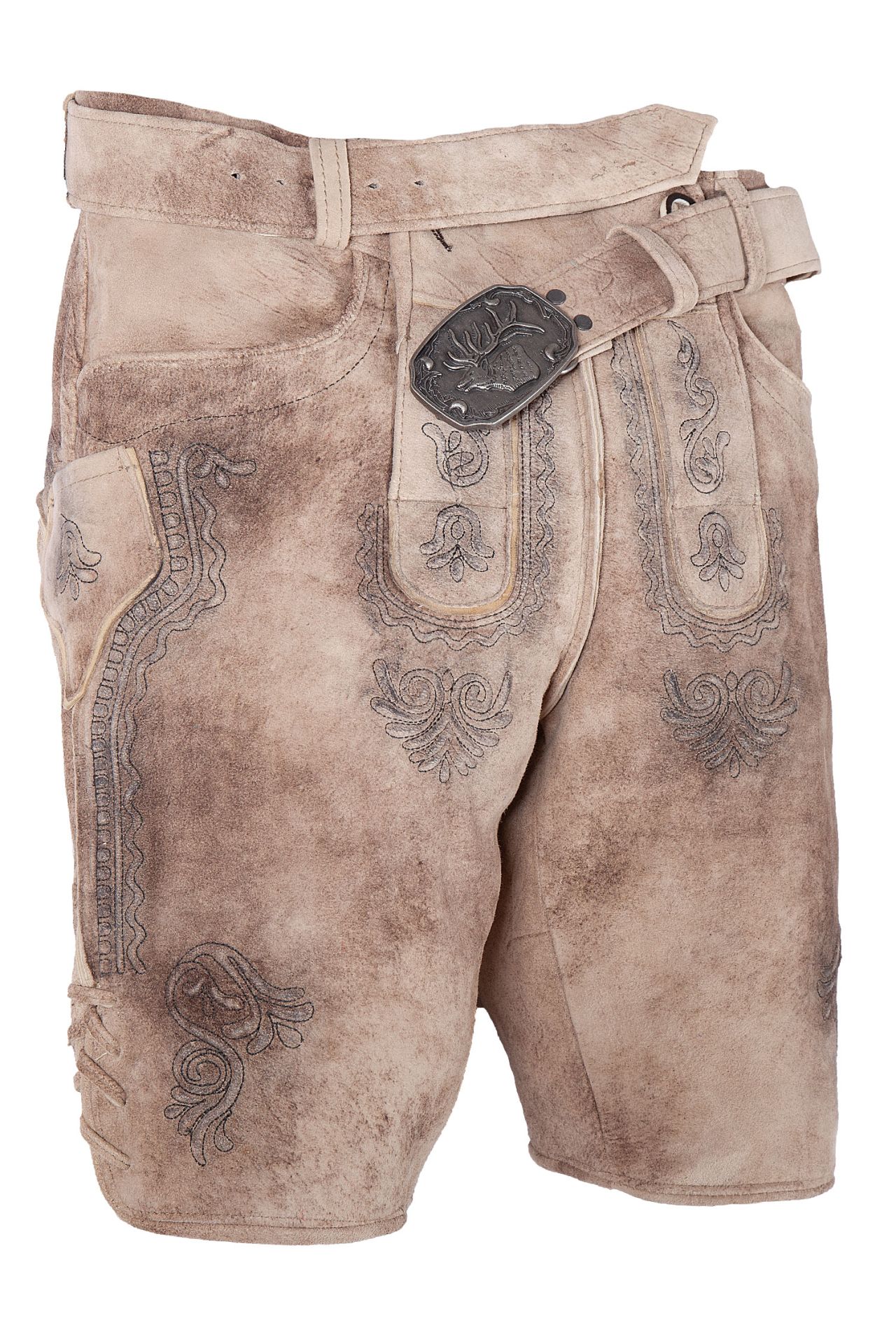 Fesche Lederhose Altmünster mit Gürtel von Spieth & Wensky